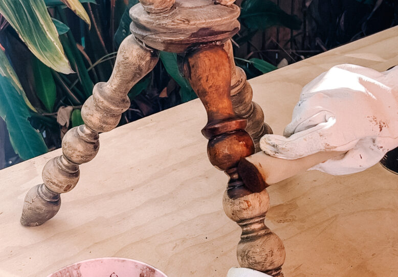 How to restore a bobbin spindle table-7 | Geneva Vanderzeil